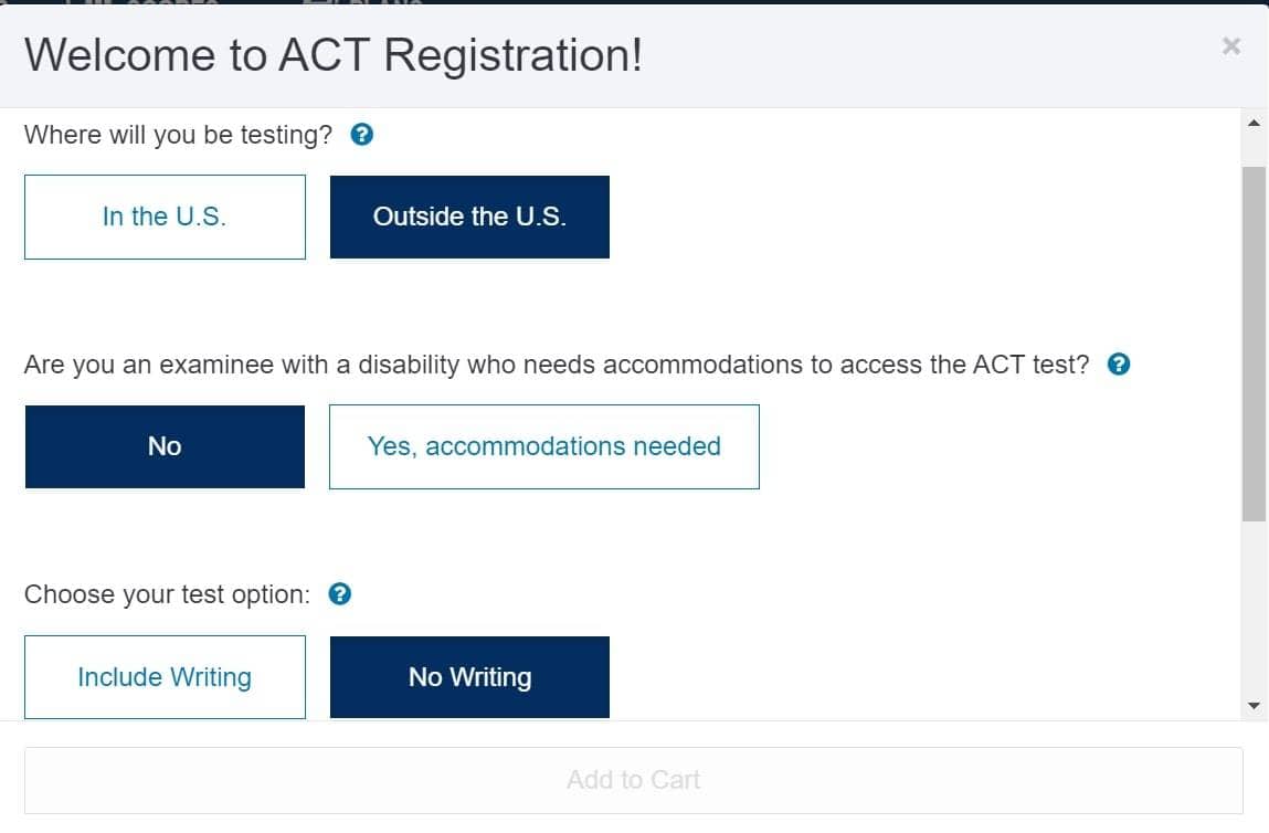 ACT Registration 2023 – Application Dates, ACT Login Window, Process, Fees