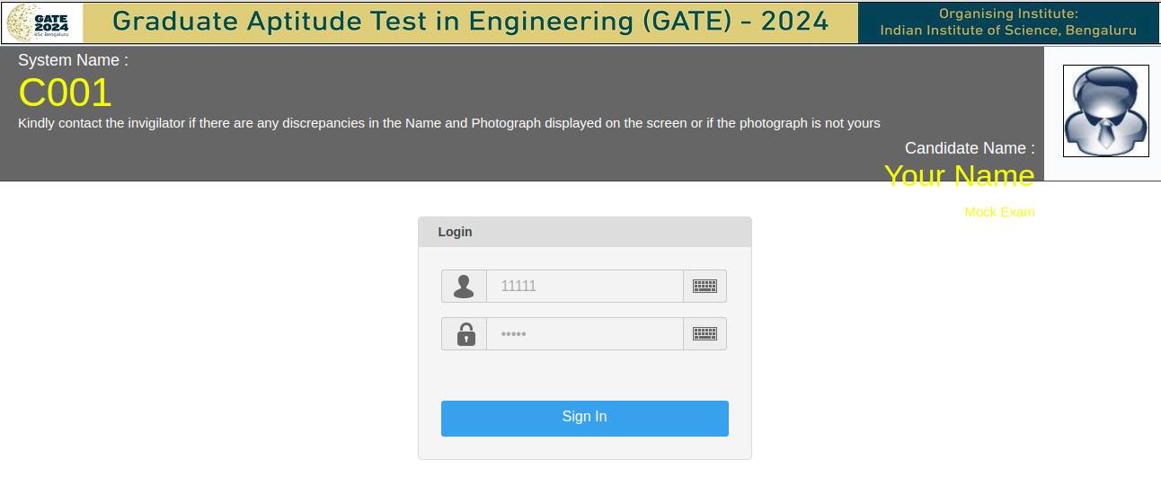 GATE Mock Test 2025 - Online Free GATE Exam Mock Links