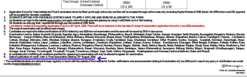 CMA Final Result June 2024 (Out) Live Updates: Direct Link, Scorecard ...
