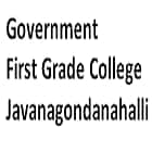 Government First Grade College, Javanagondanahalli: Admission 2026 ...