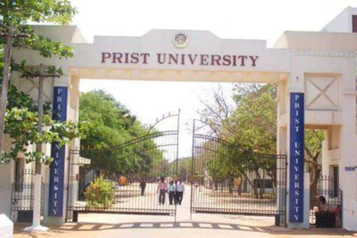 PRIST University: Admission, Fees, Courses, Placements, Cutoff, Ranking
