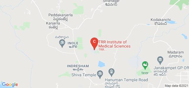 TRR Institute of Medical Sciences, Patancheru: Admission, Fees, Courses ...