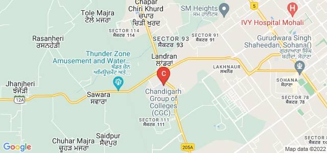 CGC Landran: Admission, Fees, Courses, Placements, Cutoff, Ranking