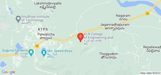KLR College of Engineering and Technology, Palwancha: Admission, Fees ...