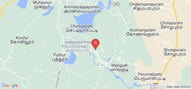 Ammaiappar Polytechnic College, Dhalavaipuram: Admission, Fees, Courses ...