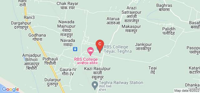 RBS College, Teyai: Admission, Fees, Courses, Placements, Cutoff, Ranking