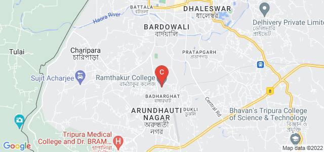 Ramthakur College, Agartala: Admission, Fees, Courses, Placements ...