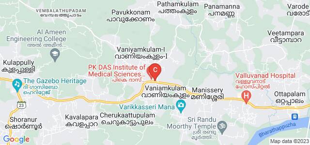 PK Das Institute of Medical Sciences, Ottapalam: Admission, Fees ...