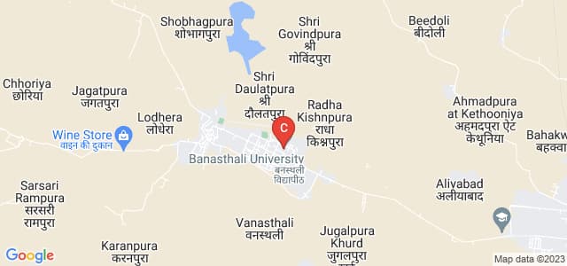 Banasthali Vidyapith, Banasthali: Admission, Fees, Courses, Placements ...