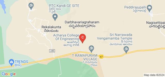 Acharya College of Engineering, Badvel: Admission, Fees, Courses ...