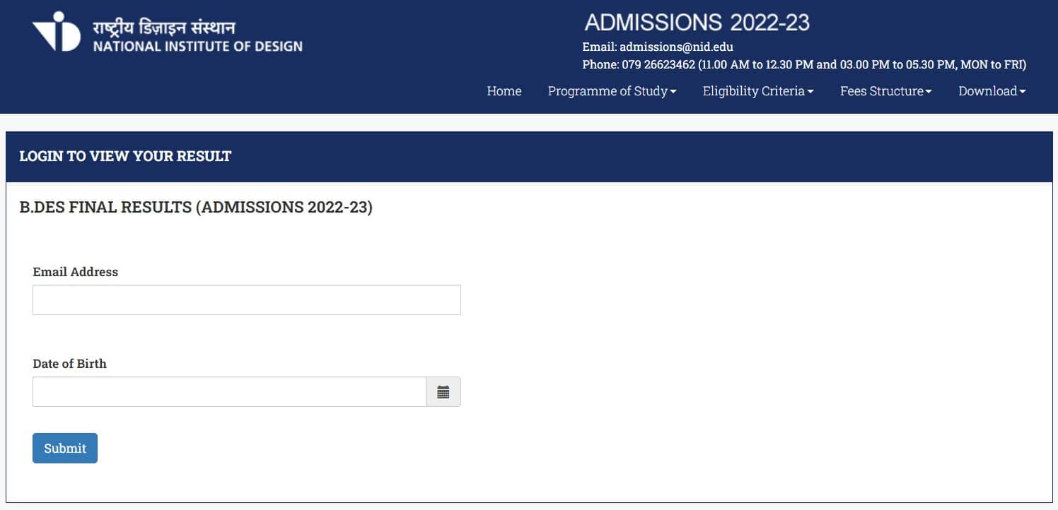 NID DAT 2023: Exam Dates, Application Form (OUT), Counselling ...