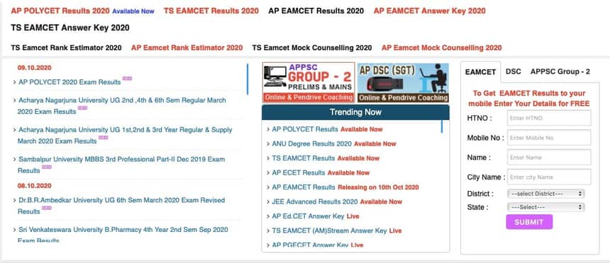 AP POLYCET Result 2020 Announced @Polycetap.nic.in, Direct Link Here