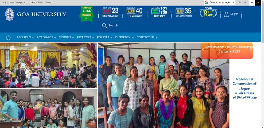 Goa University Result 2023, unigoa.ac.in: Score Card, Provisional ...