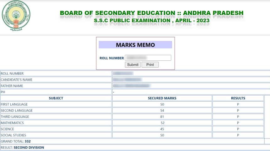 AP SSC Results 2023 Link (Out): Check BSE AP 10th Results @ bse.ap.gov.in