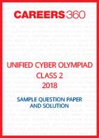 Unified Cyber Olympiad Sample Question Paper and Solution Class 2 2018
