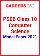 PSEB Class 10 Computer Science Model Paper 2021