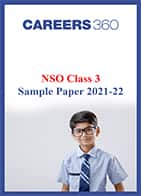 NSO Class 3 Sample Paper 2021-22