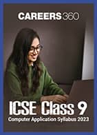 ICSE Class 9 Computer Application Syllabus 2023