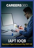 IAPT IOQB Question Paper & Answer Key 2021-22