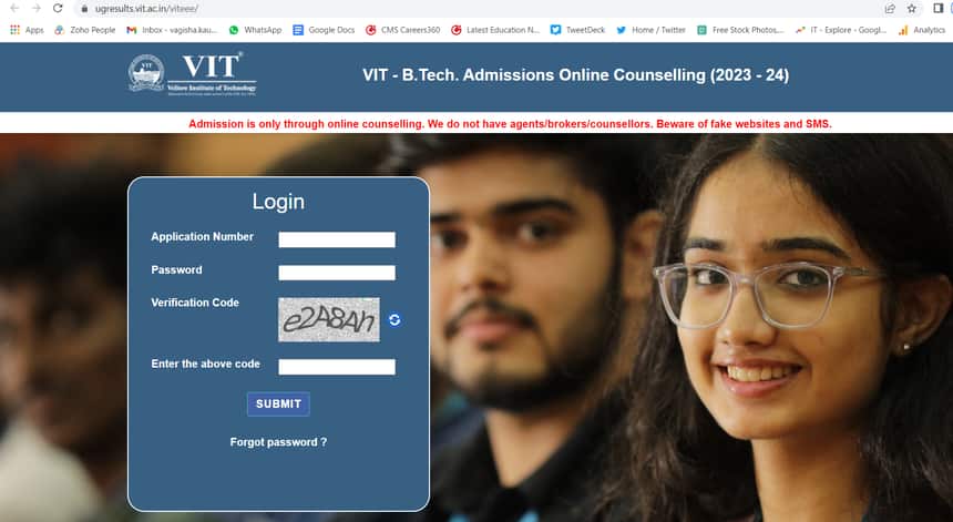 VITEEE 2023 Result (Out): VIT BTech results link at vit.ac.in, cut off ...