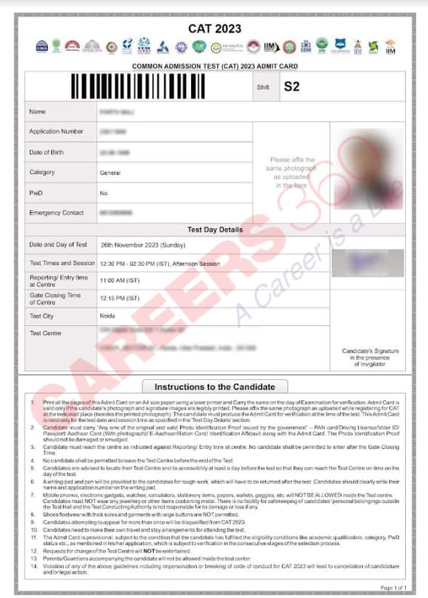 CAT Admit Card 2024 OUT: Direct Link, How to Download IIM CAT Hall ...