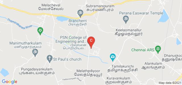 PSN College of Engineering and Technology, Tirunelveli: Admission, Fees ...