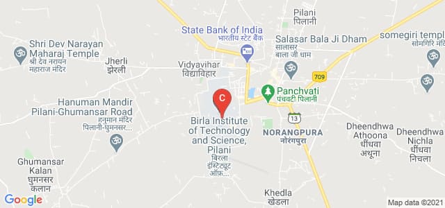 BITS Pilani: Admission 2021, Courses, Fee, Cutoff, Ranking, Placements ...