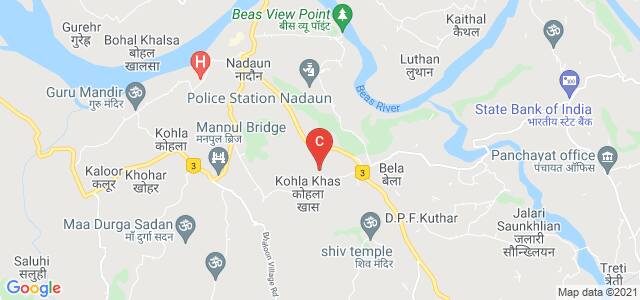 Sidharth Government College, Nadaun: Admission, Fees, Courses ...