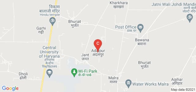 Central University of Haryana (CUH) Mahendergarh: Admission 2021 ...