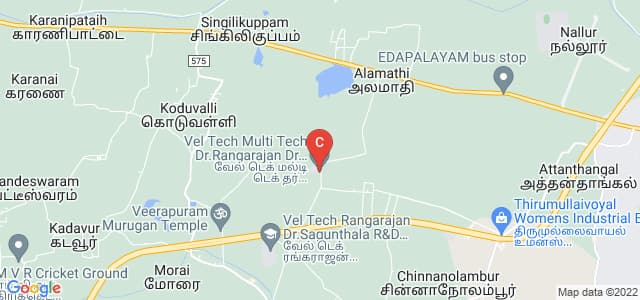 Vel Tech Multi Tech Dr Rangarajan Dr Sakunthala Engineering College ...