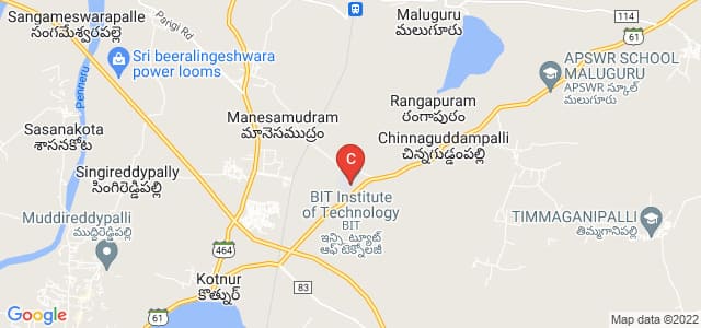 BIT Institute of Technology, Hindupur: Admission, Fees, Courses ...