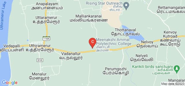 Meenakshi Ammal Polytechnic College, Uthiramerur: Admission, Fees ...
