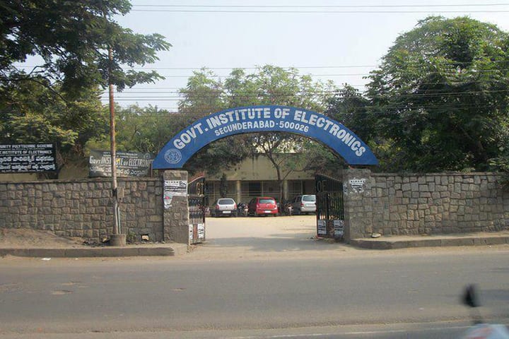 Government Institute of Electronics, Secunderabad: Admission 2021 ...