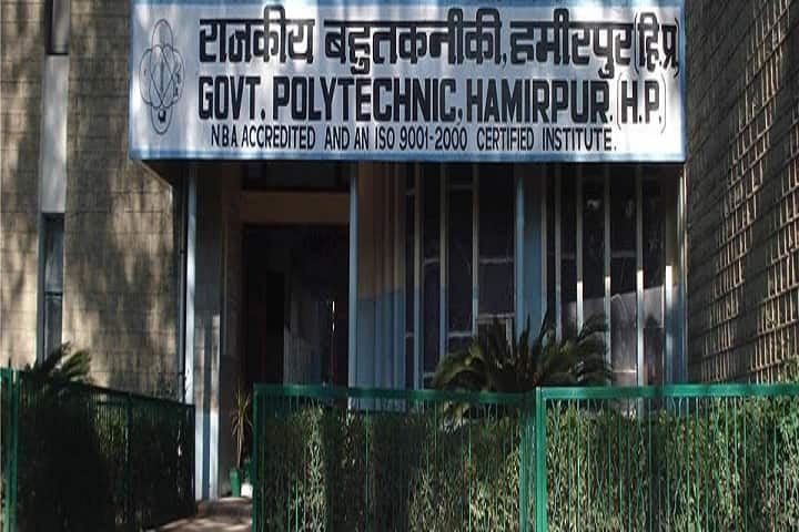 Government Polytechnic, Hamirpur: Admission, Fees, Courses, Placements ...