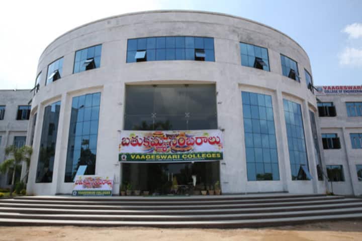Vaageshwari College of Engineering, Karim Nagar: Admission, Fees ...