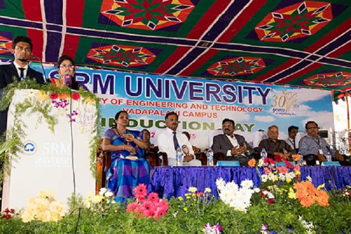 SRM Institute of Science and Technology, Vadapalani Campus: Admission ...