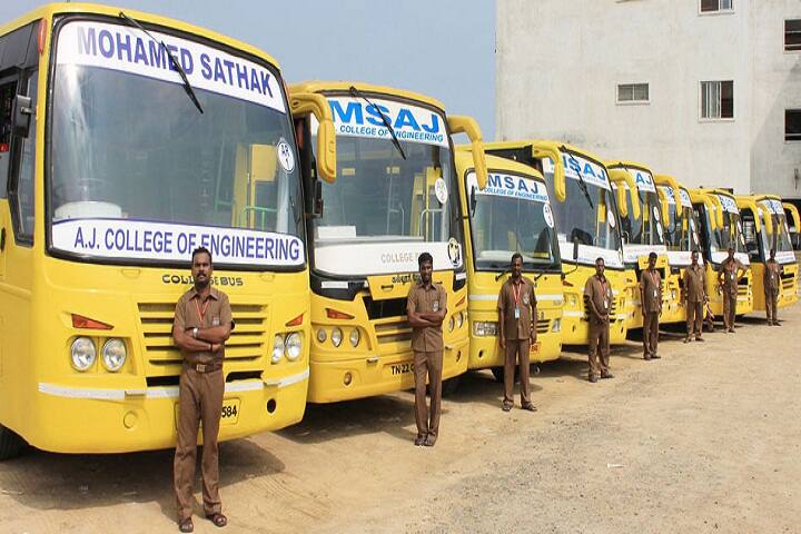 Mohamed Sathak AJ College of Engineering (MSAJCE) Chennai: Admission ...