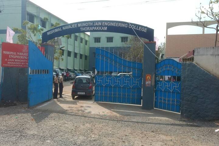 Misrimal Navajee Munoth Jain Engineering College (MNMJEC) Chennai ...