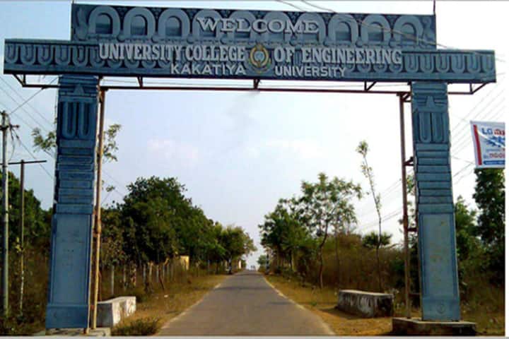 KU College of Engineering and Technology, Warangal: Admission, Fees ...