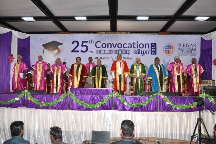 Periyar Maniammai Institute of Science and Technology (PMIST) Thanjavur ...