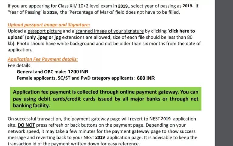 NEST Application Form 2022: Registration, Fees & How to Apply