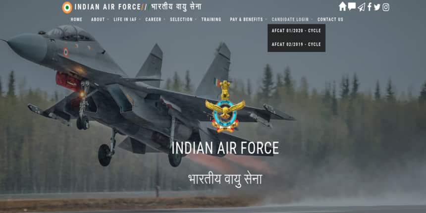 IAF AFCAT Login 2021 - Check Dates, AFCAT candidates login details here