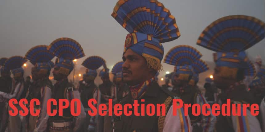SSC CPO Selection Process 2021 - Paper1, 2 PET/PST/DME, Tattoo Policy