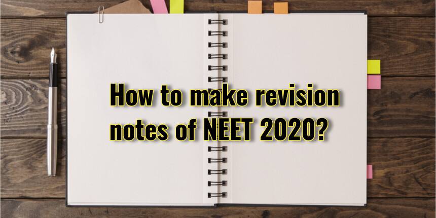 how-to-make-revision-notes-for-neet-2024-exam