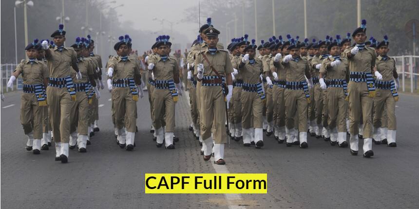 UPSC CAPF Full Form - Full Information | Whats is CAPF full form