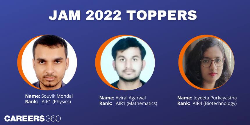 IIT JAM Toppers List 2022 - All India Rank & Toppers Name