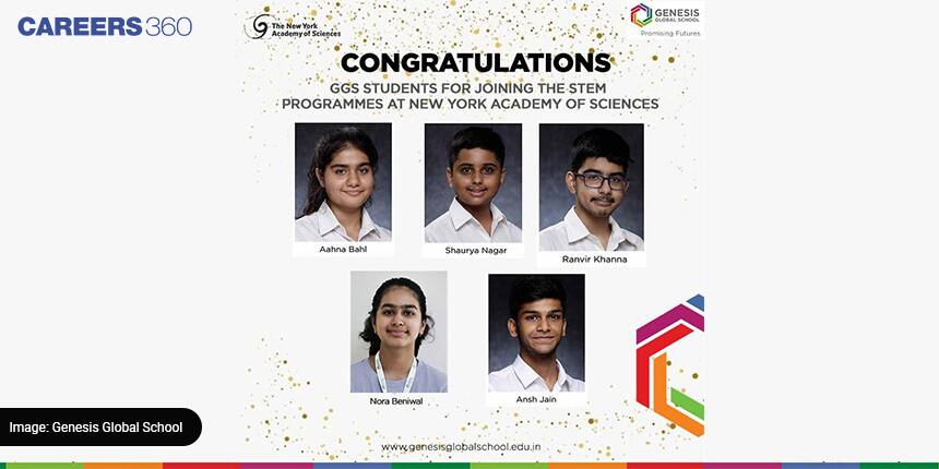 Genesis Global School, Students Joins STEM Programme Of New York ...