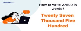 27500 In Words How To Write 27500 In English 