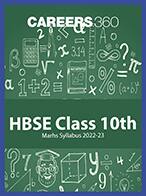 HBSE Class 10th Maths Syllabus 2022-23