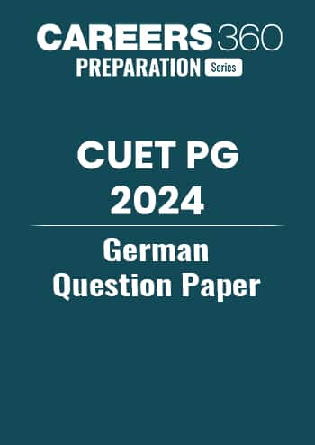 CUET PG German Question Paper 2024